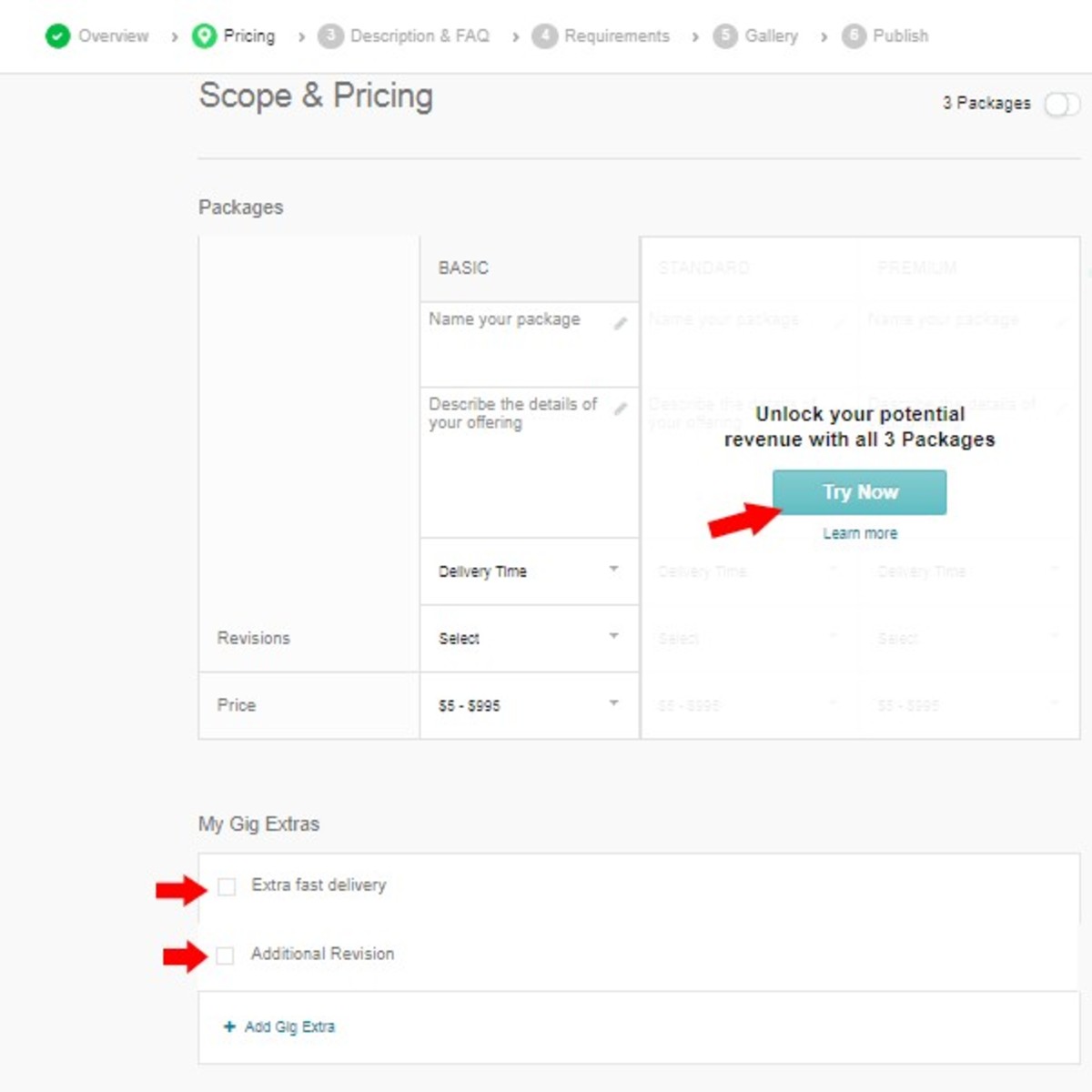 A Step-by-Step Guide for Creating a Gig on Fiverr in 2022 (With Images ...