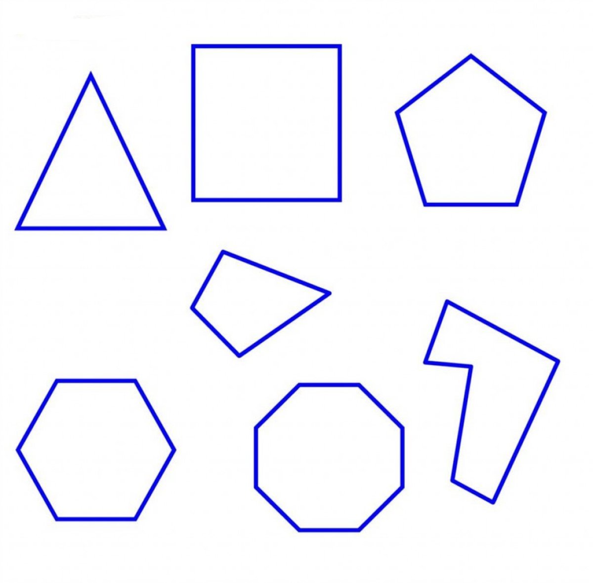 Different Triangle Shapes