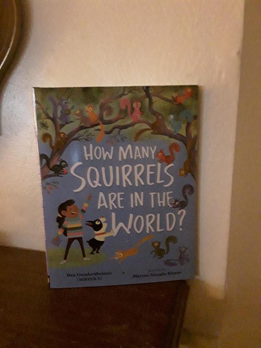 Squirrels All Over the Place in a Counting and Learning Fun Squirrel ...