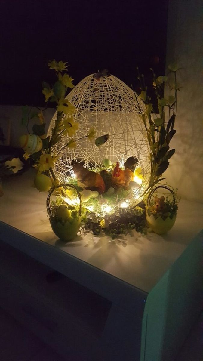 35+ Adorably Cute String Egg Easter Basket Ideas - HubPages