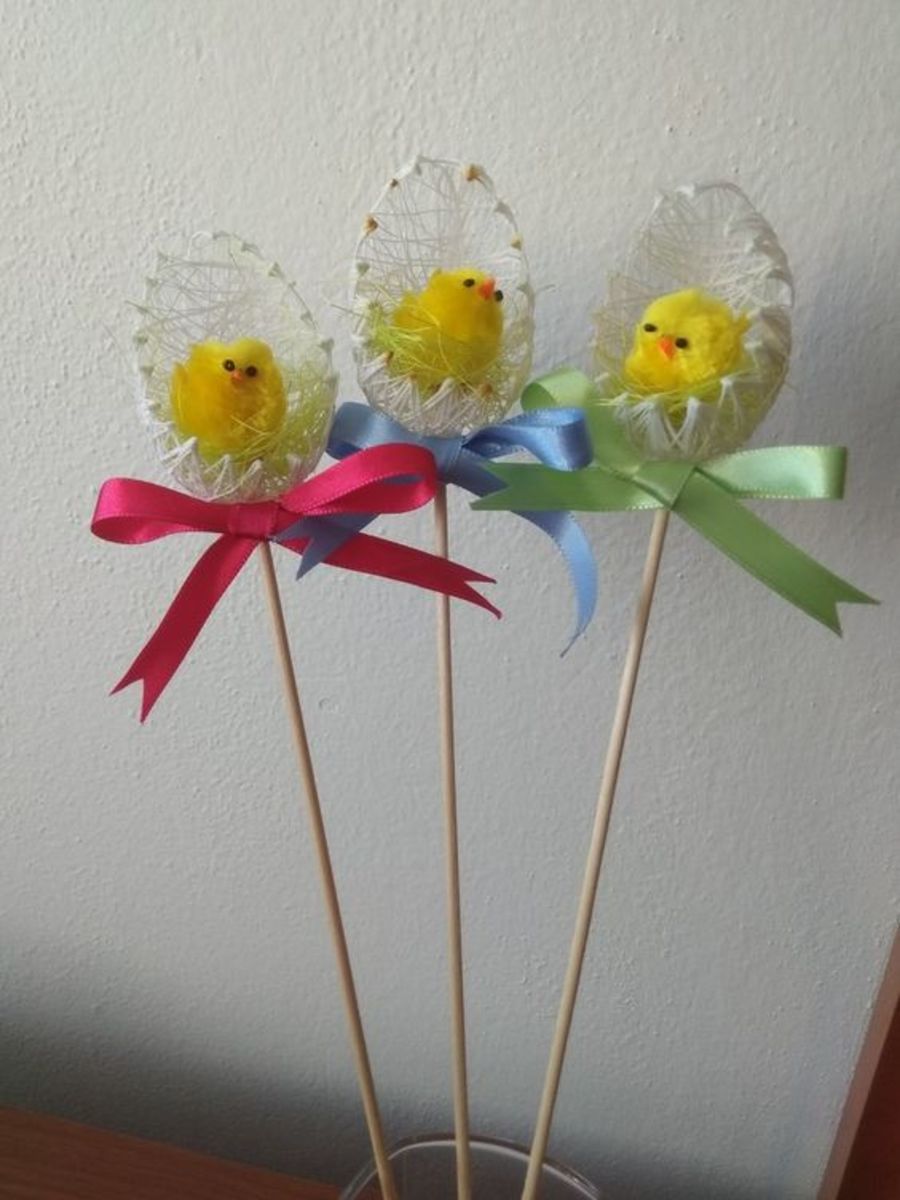 35+ Adorably Cute String Egg Easter Basket Ideas - HubPages