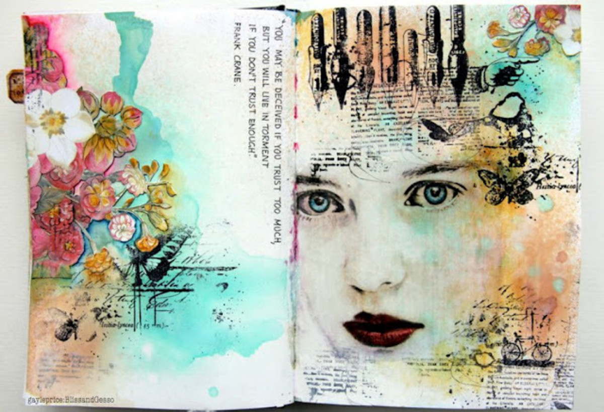 Art Journaling-Getting Started - HubPages