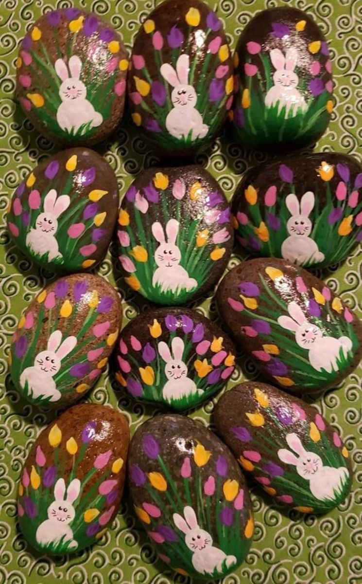50+ Easter Painted Rocks That Are Egg-Cellently Fun to Paint - HubPages