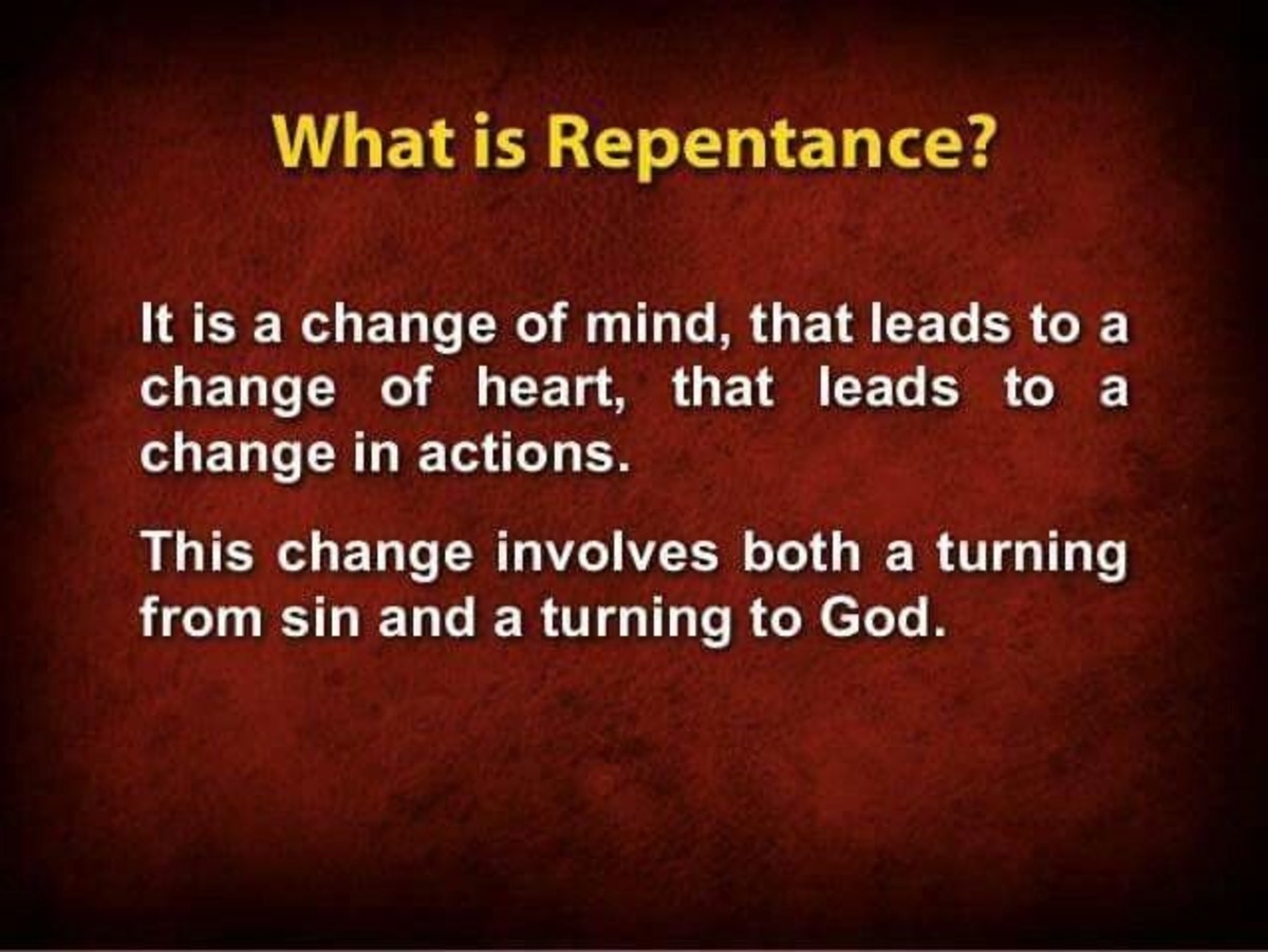 What Is Repentance, Is It Still Required? (Message #105, Received On 5 ...