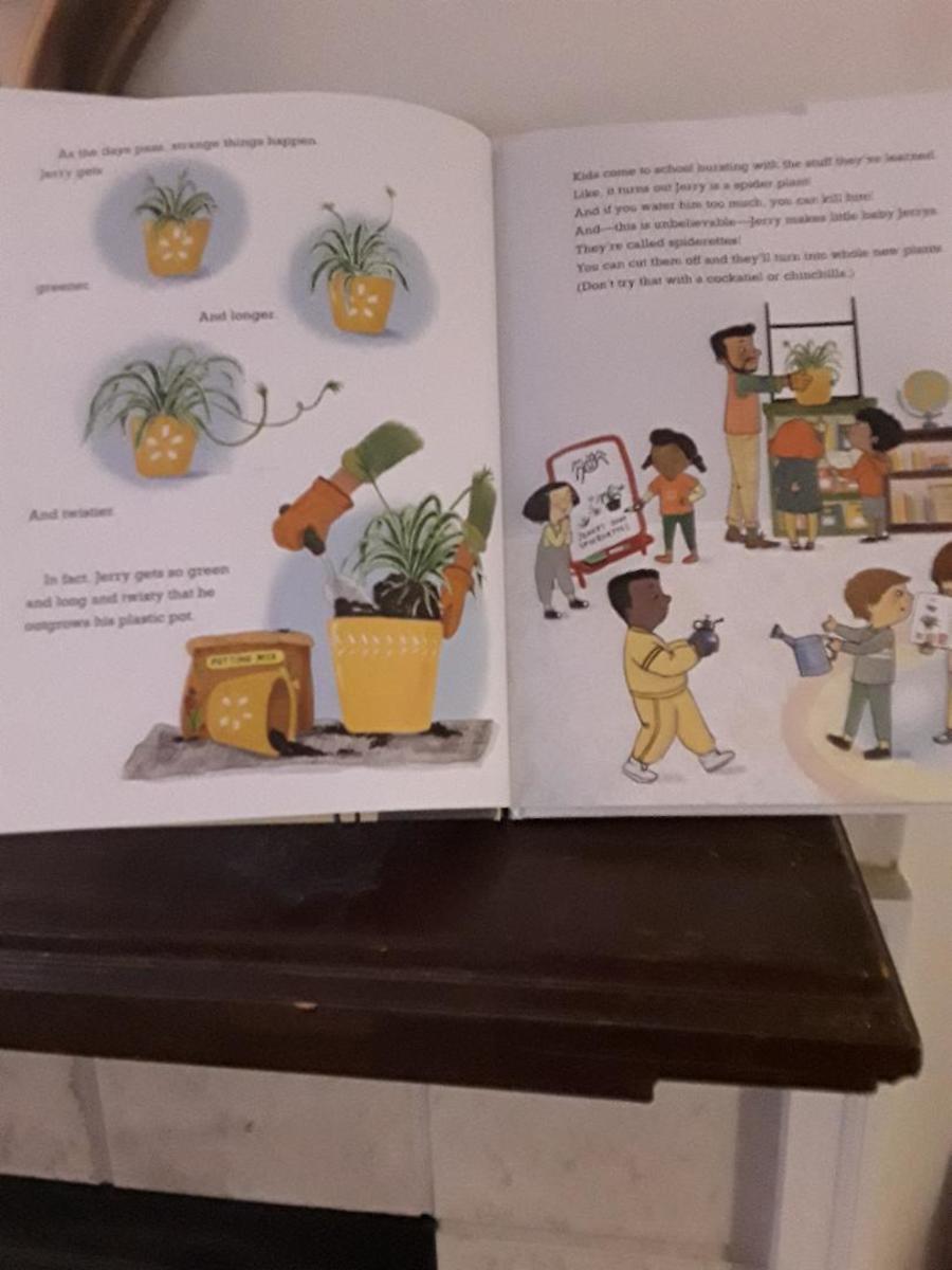 Plants in the Classroom Can Be Exciting As Told in Fun Picture Book and ...