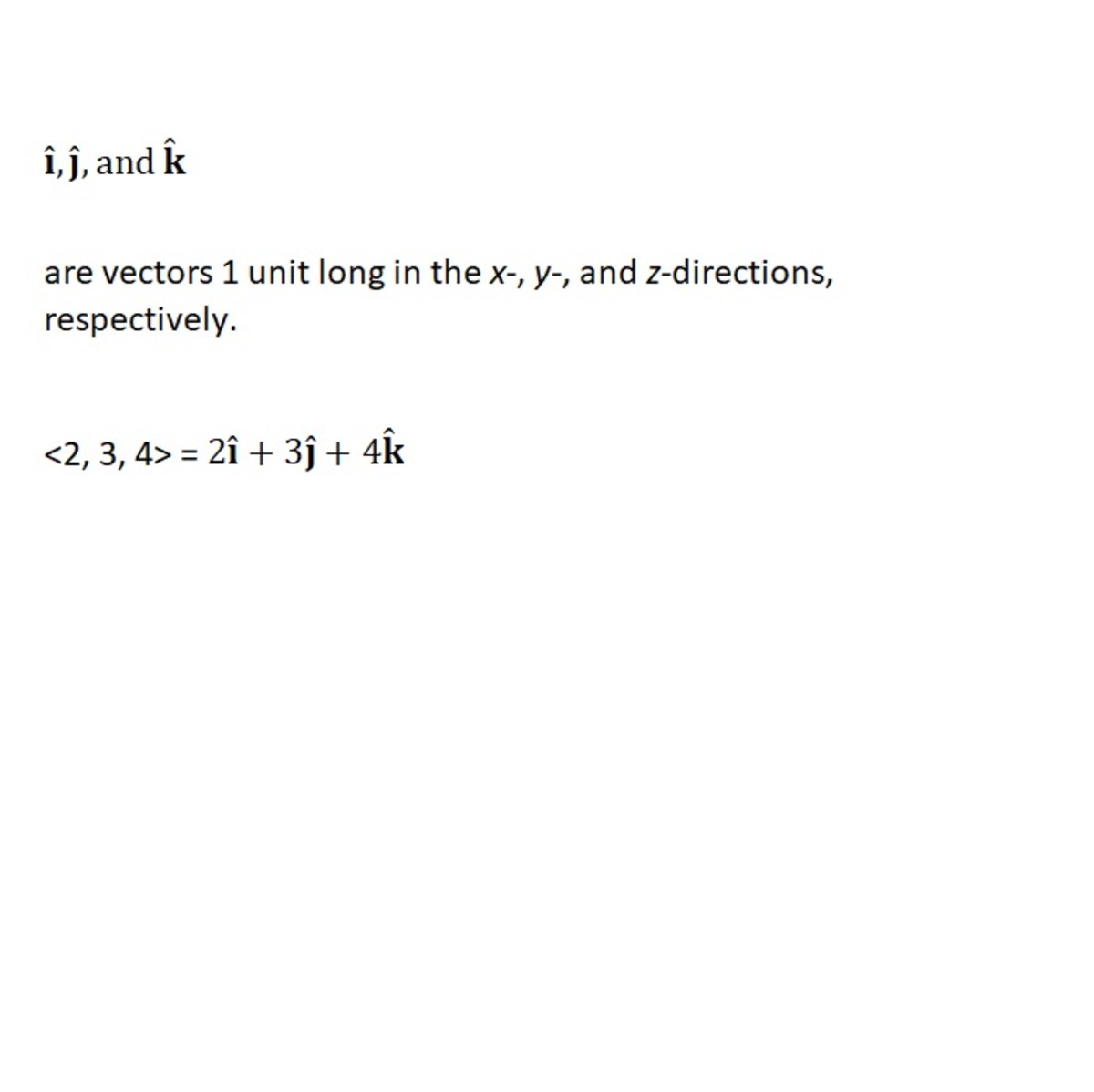 Vectors: A Stem Topic Made Understandable - HubPages