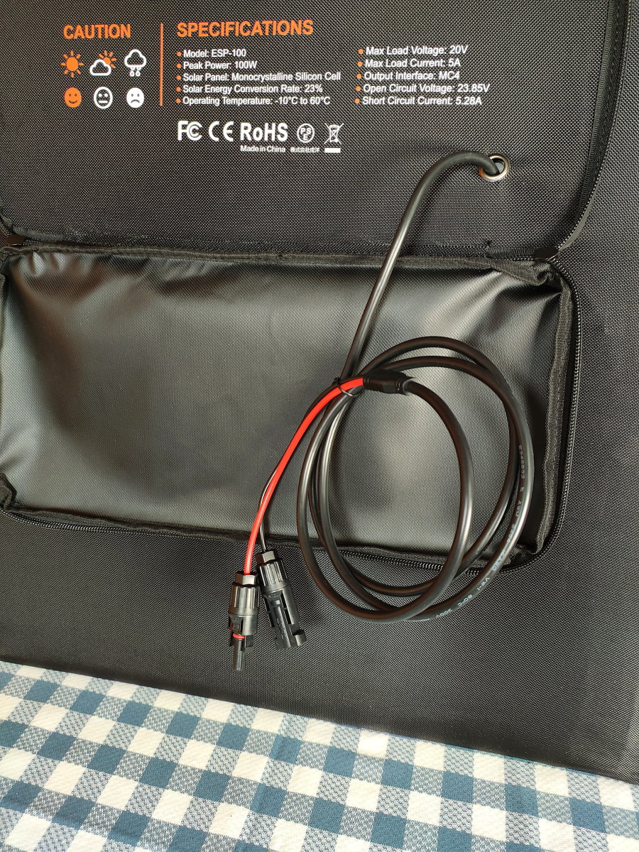 Review of the EBL Solar Apollo 100W Portable Solar Panel - HubPages