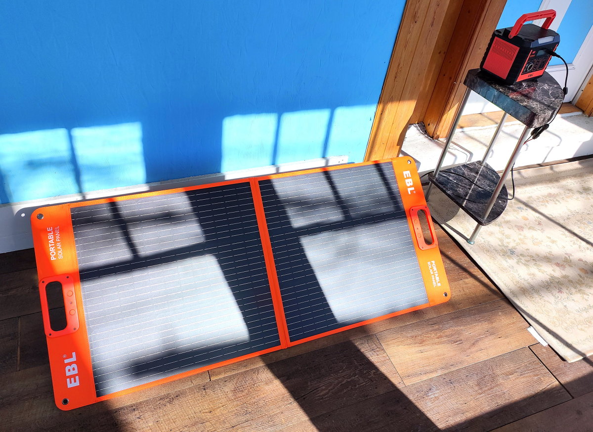 Review of the EBL Solar Apollo 100W Portable Solar Panel - HubPages