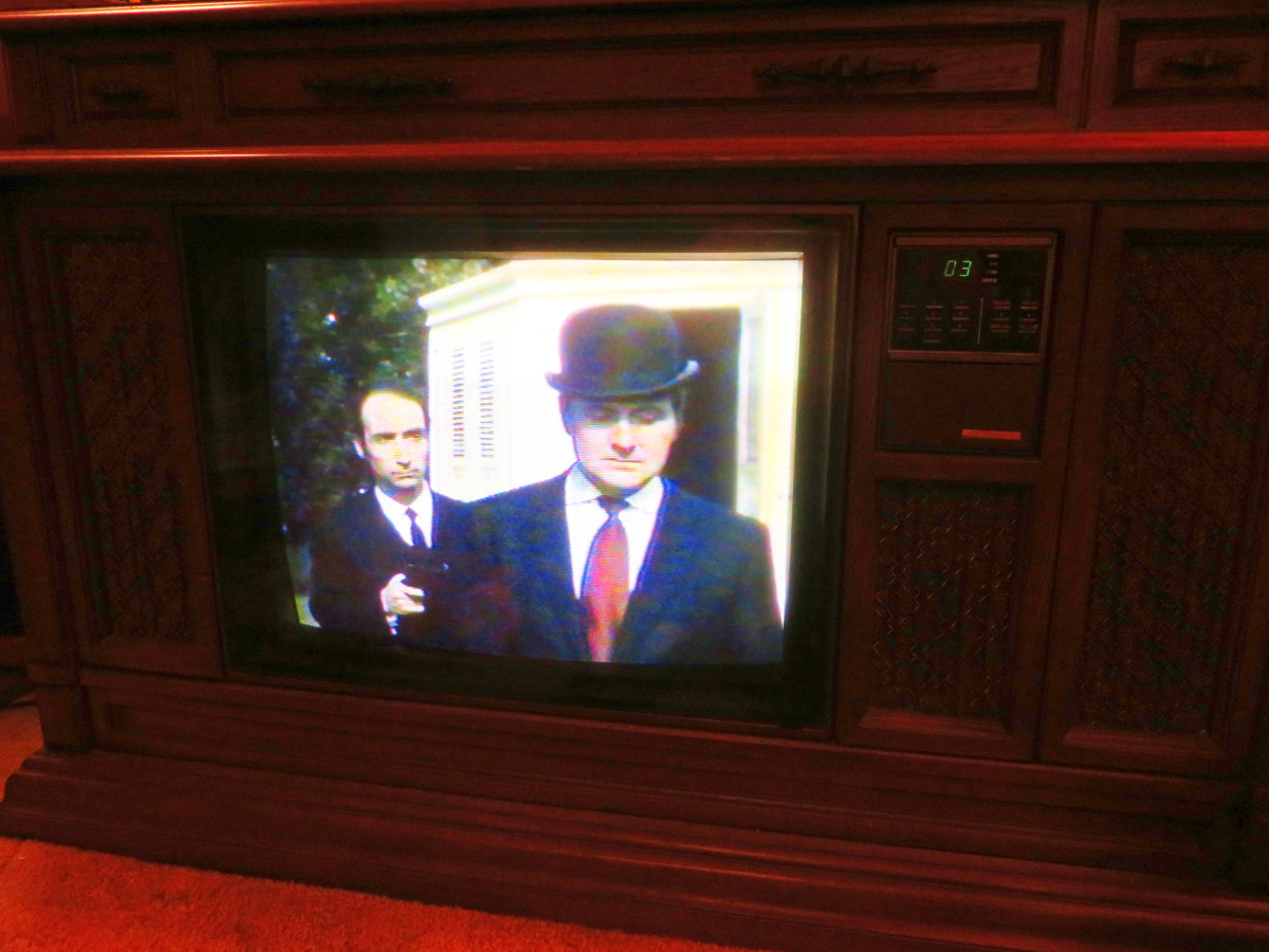 1985 Curtis Mathes Five in One Television Console Model K2675RK, Curtis Mathes Chassis Number ...