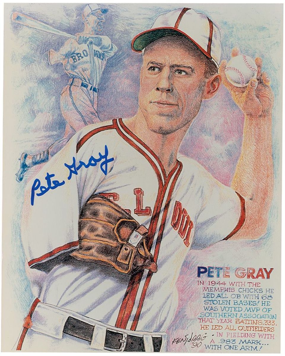 Major League Baseball’s One-Armed Wonder: Peter Gray - HubPages