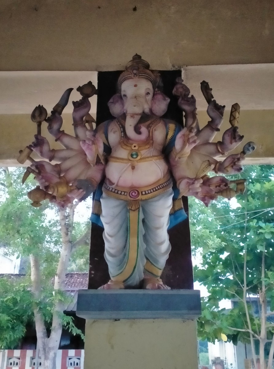 Adi Vinayagar or Naramukha Ganapathi temple of Thilatharpanpuri at Koothanur,Tamilnadu - HubPages