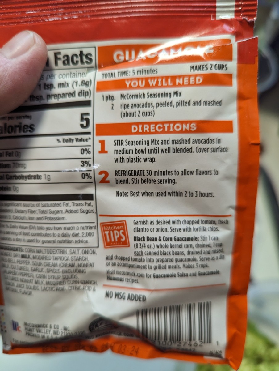 Guacamole - Squished up Avocado with Seasoning - HubPages