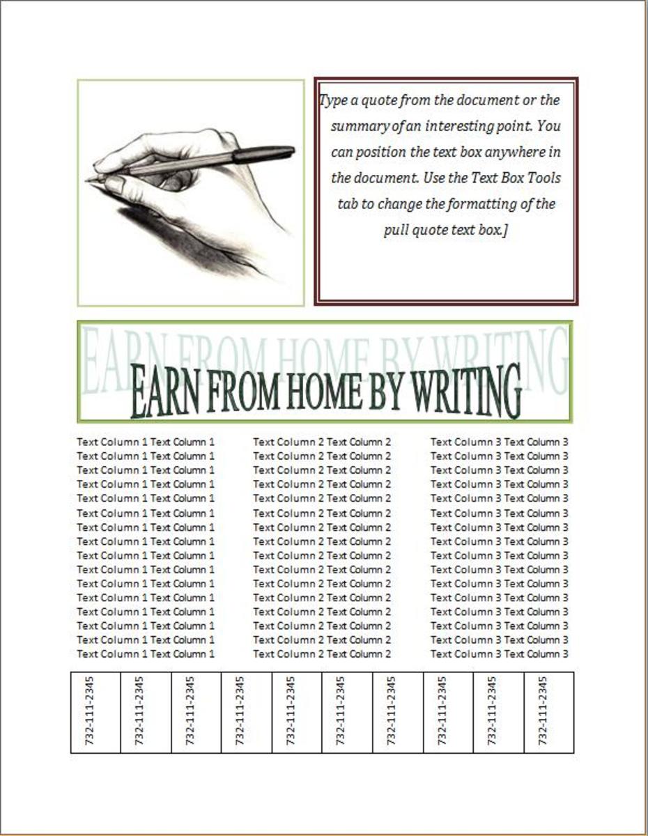 How to make a brochure in Microsoft Word - HubPages