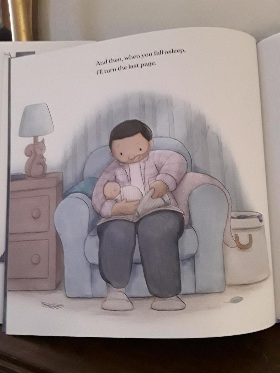 Story Time With New Baby Bonds Dad and Baby in Charming Picture Book ...