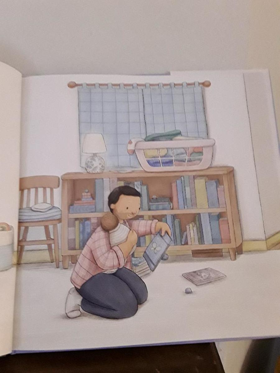 Story Time With New Baby Bonds Dad and Baby in Charming Picture Book ...