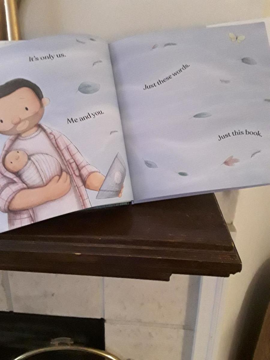 Story Time With New Baby Bonds Dad and Baby in Charming Picture Book ...