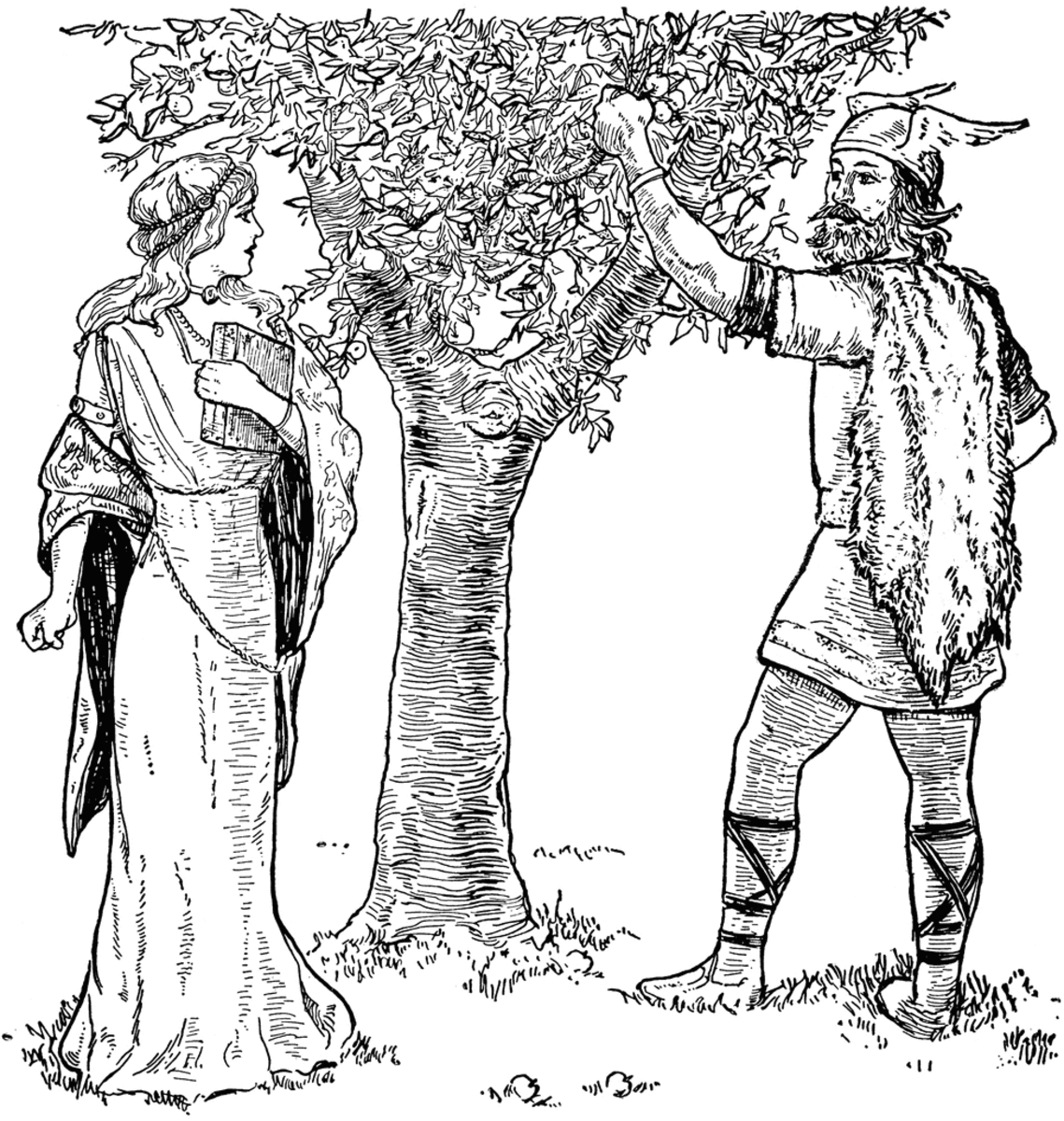 Viking - 37: Who Stole Idun's Apples? Asgard Almost Laid Low Single ...