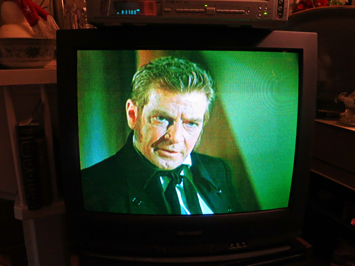 Sharp Color Television Model 27N-S100, Manufactured February 2000 ...