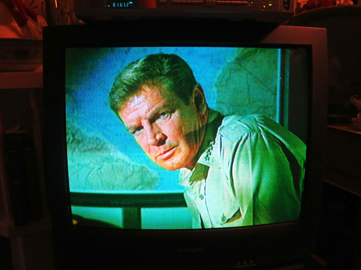 Sharp Color Television Model 27N-S100, Manufactured February 2000 ...