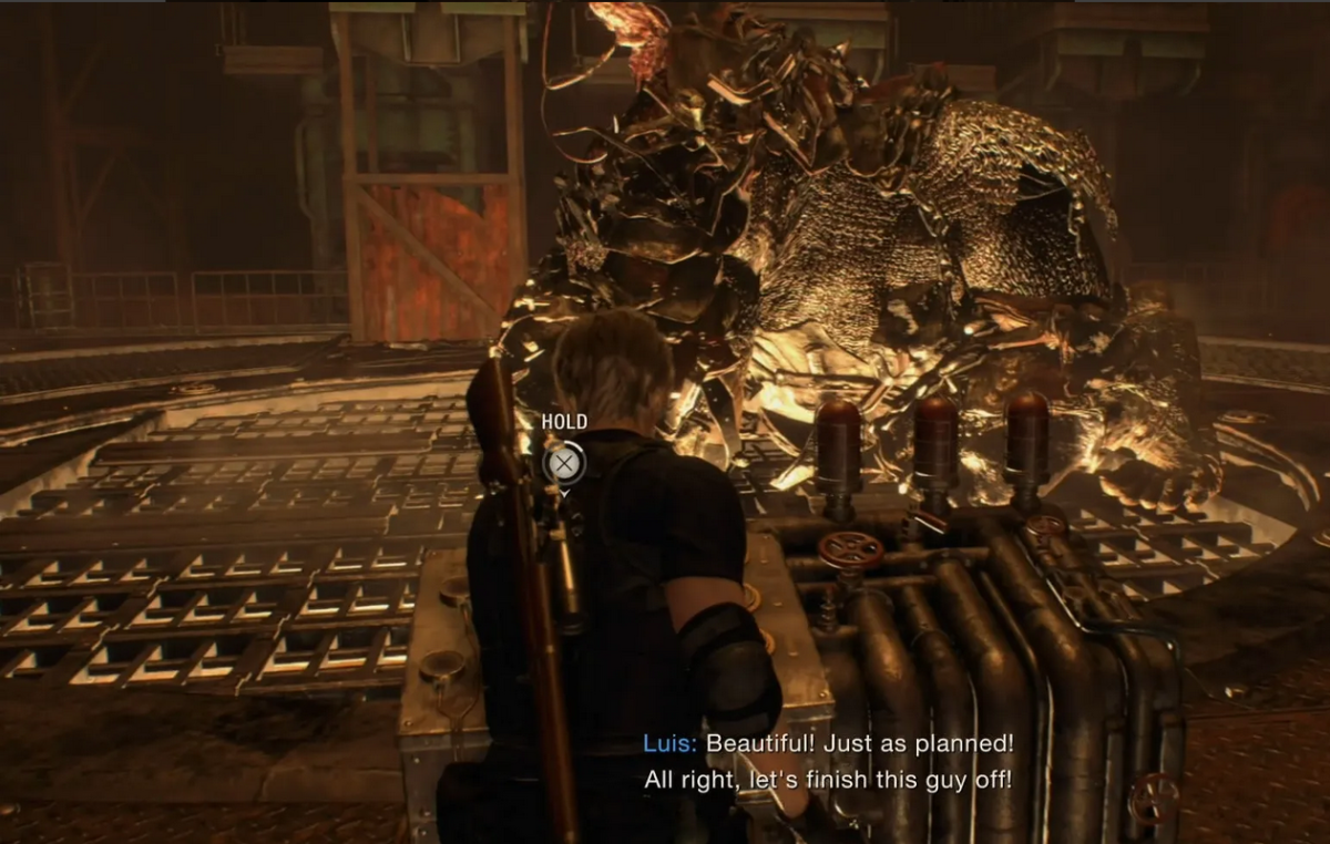 How to Beat the Two Giants (El Gigante) in the "Resident Evil 4" Remake ...