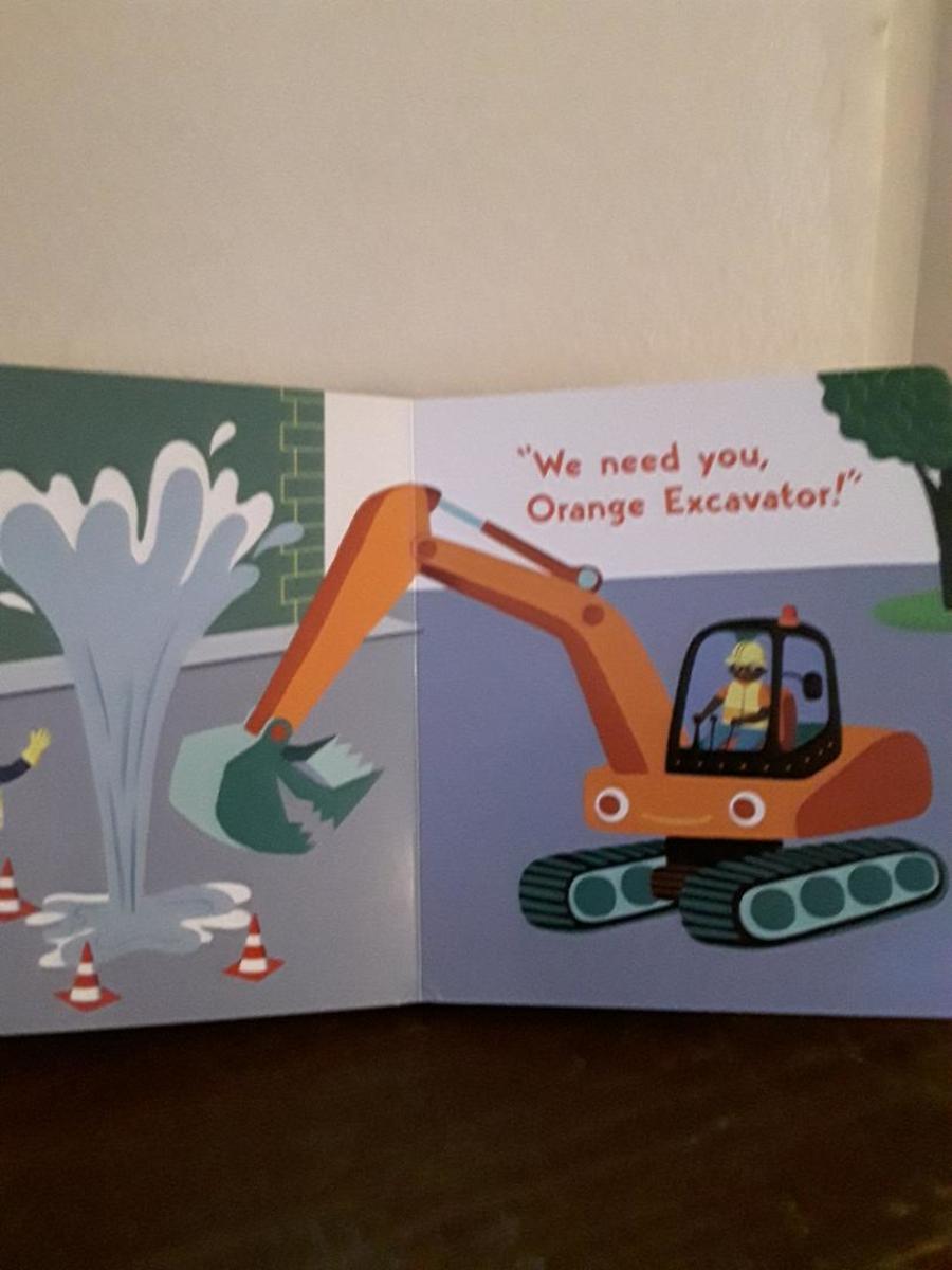 Truck Adventures and a Special Digging Project in Four Board Books for ...
