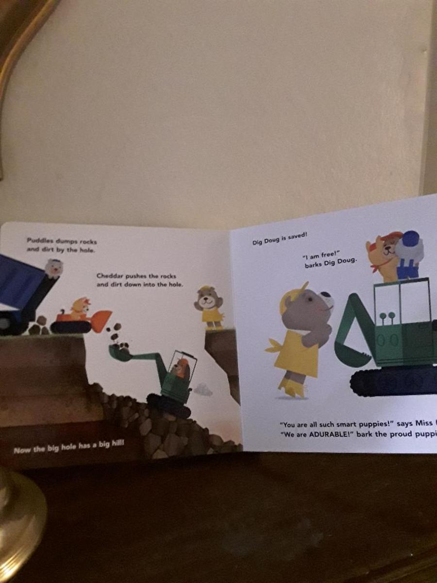 Truck Adventures and a Special Digging Project in Four Board Books for ...