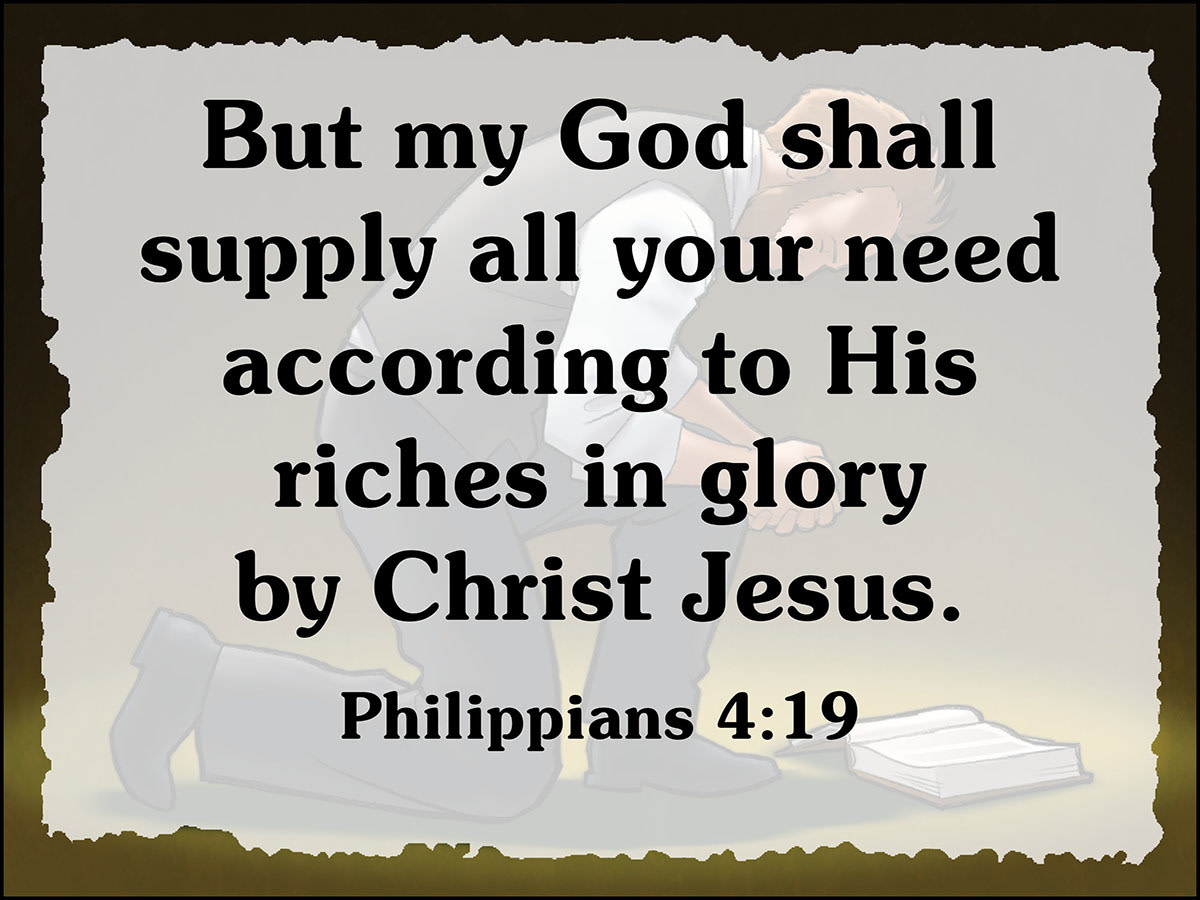 Philippians 4:19 Is Often Misquoted and Misinterpreted: It Is Not For ...