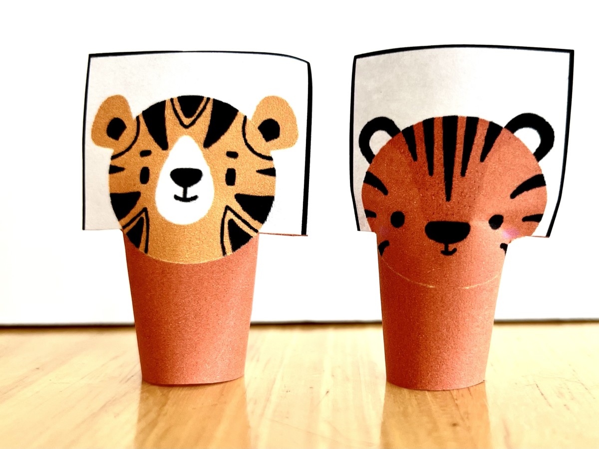 11 Easy Tiger Crafts With Printable Templates - HubPages