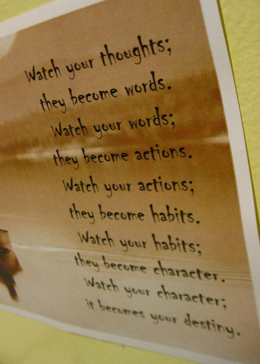 Your Character Is Your Destiny - HubPages