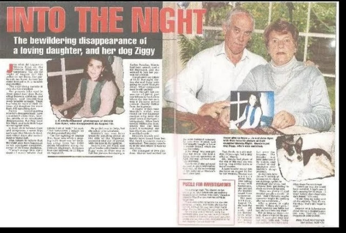 Marcia Ryan: Road Tripper Vanished on Australian Highway - HubPages