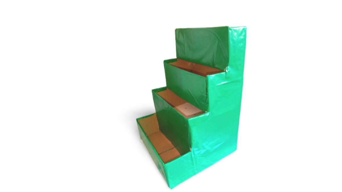 Creating a Bookshelf Using Old Cardboard Boxes - HubPages
