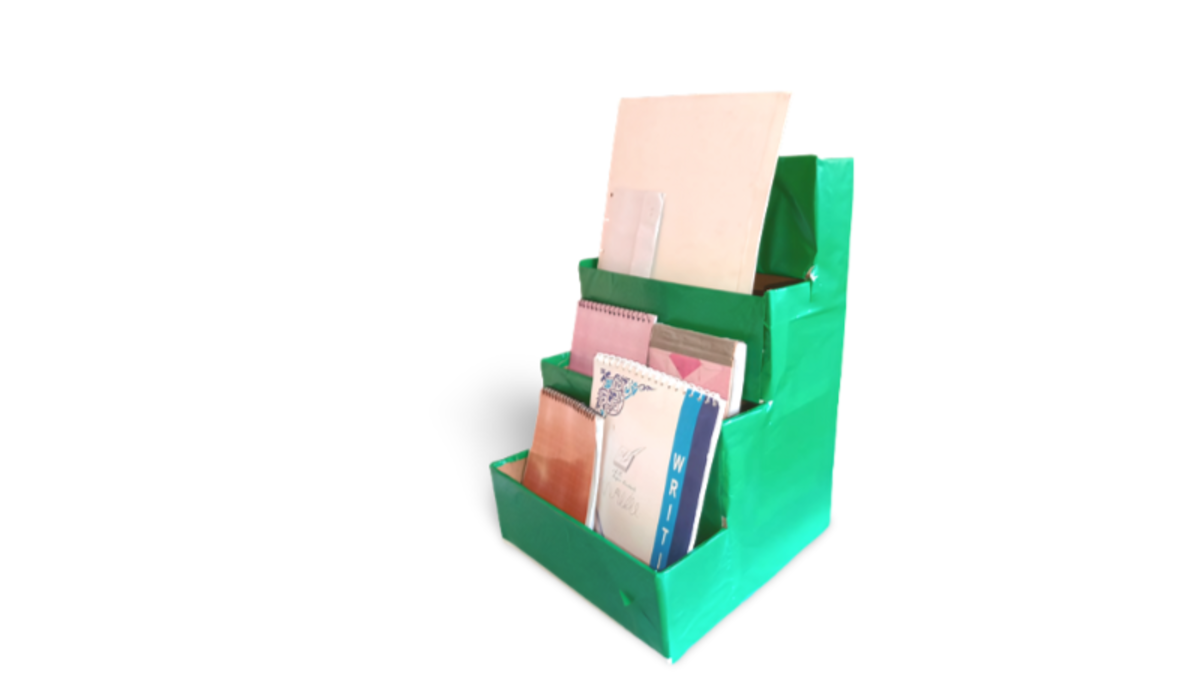 Creating a Bookshelf Using Old Cardboard Boxes - HubPages