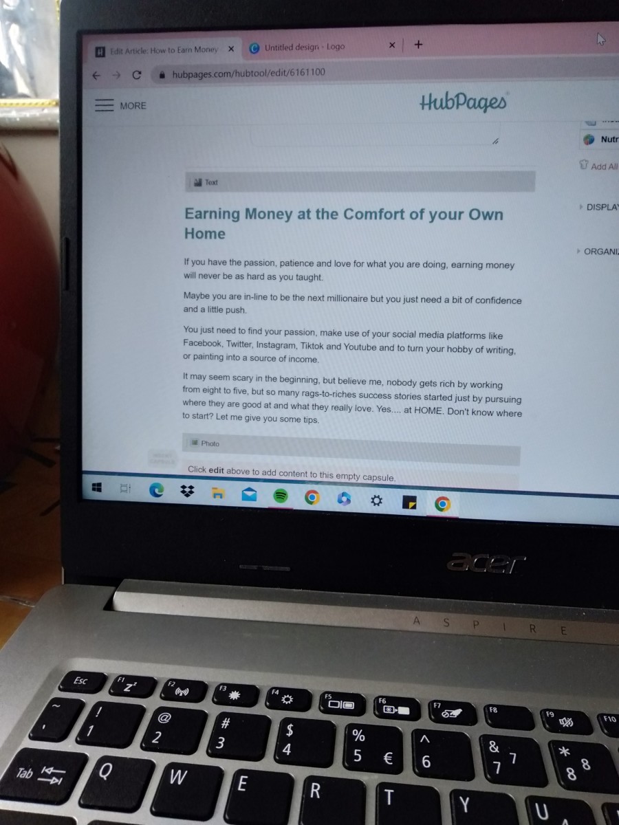 How to Earn Money in the Comfort of Your Own Home - HubPages