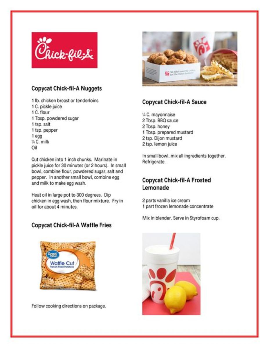 65+ Copycat Recipes That Taste Better Than The Real Thing - HubPages