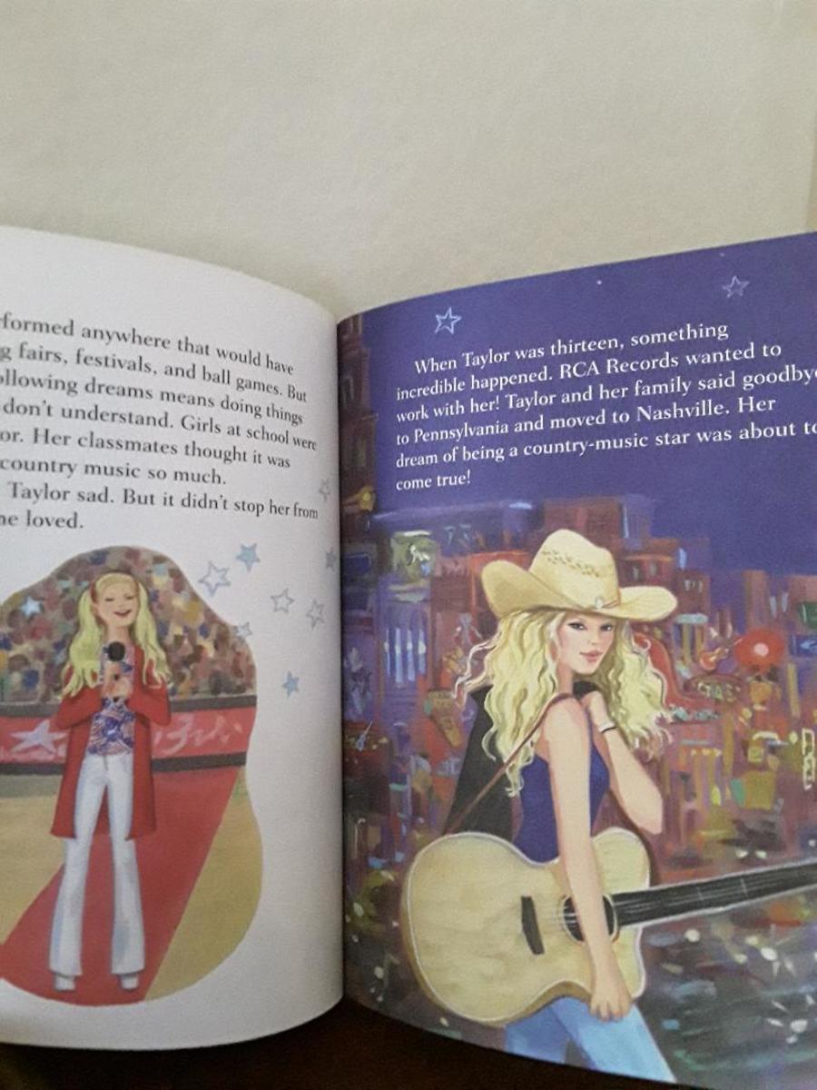 Taylor Swift Featured in a Little Golden Book biography for All the ...