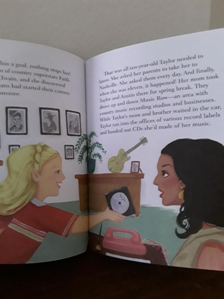 Taylor Swift Featured in a Little Golden Book biography for All the ...