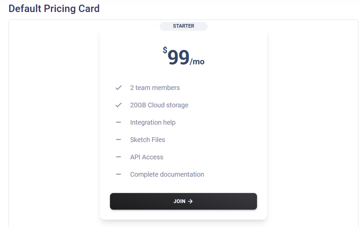 8 Best React Pricing Tables You Can Add to Your Site: The Ultimate List ...