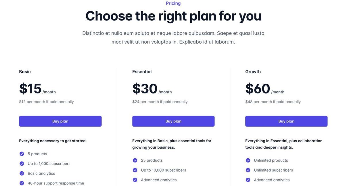 8 Best React Pricing Tables You Can Add To Your Site The Ultimate List Hubpages 