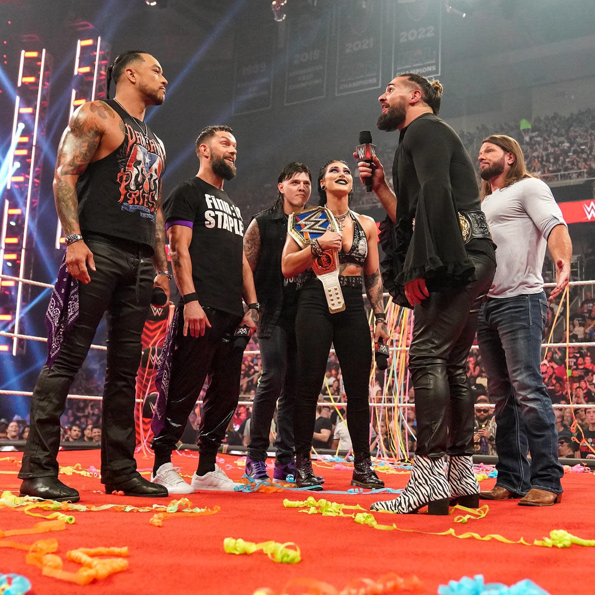 WWE Monday Night Raw: World Heavyweight Champion Seth "Freakin" Rollins ...