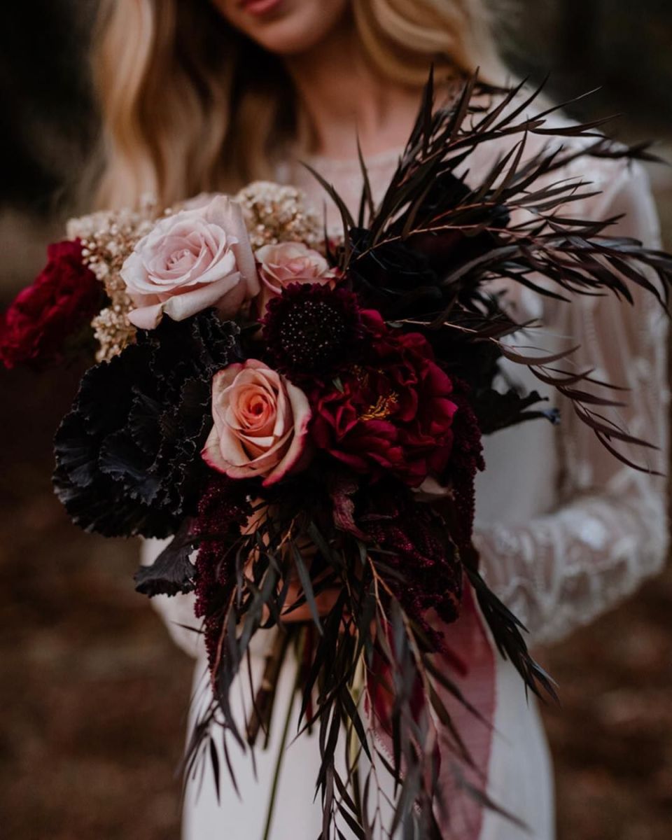The Enchanting Dark Blooms of a Gothic Wedding Bouquet - HubPages