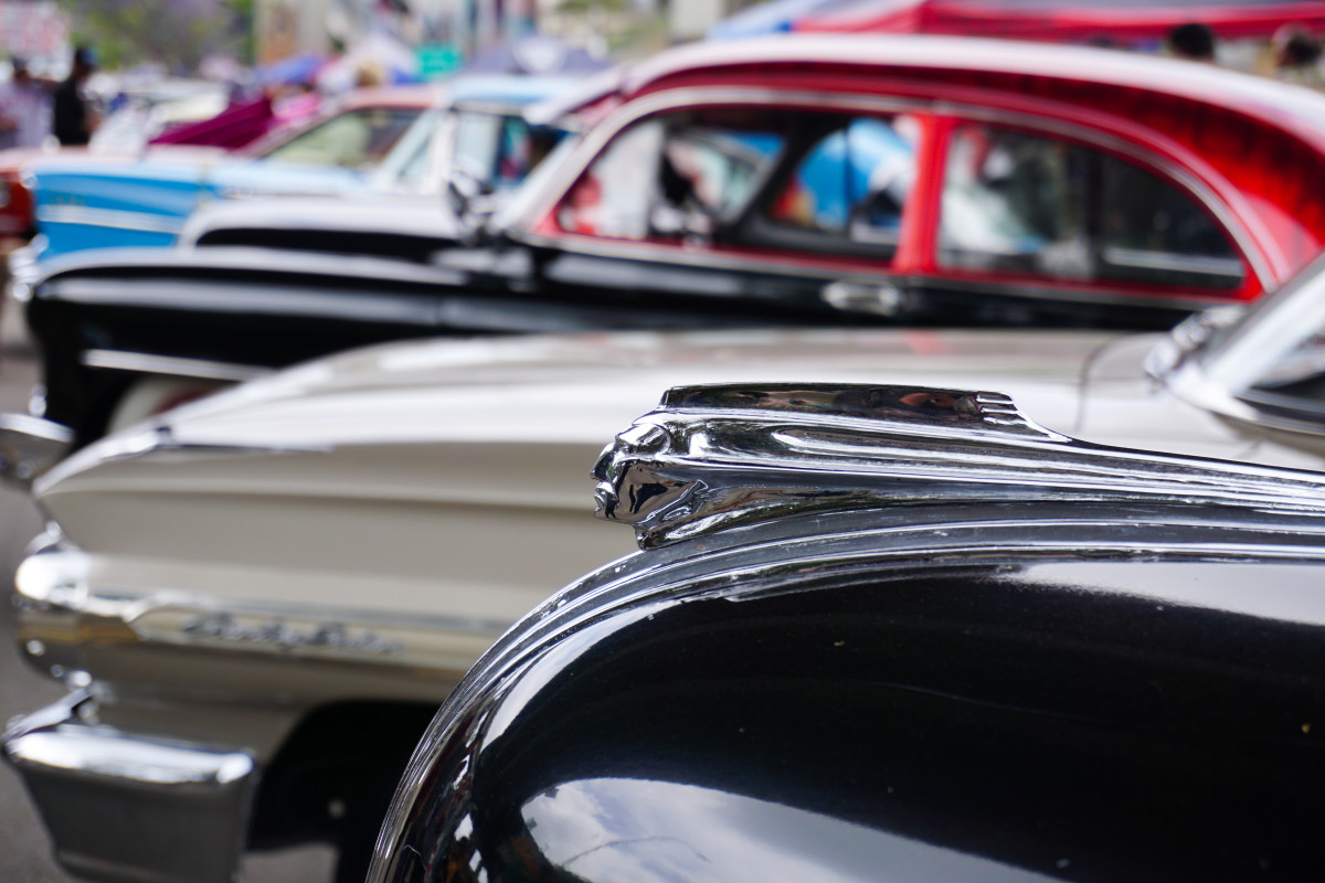 Seeing This Classic American Car Lineup Is Like Being Transported Back ...