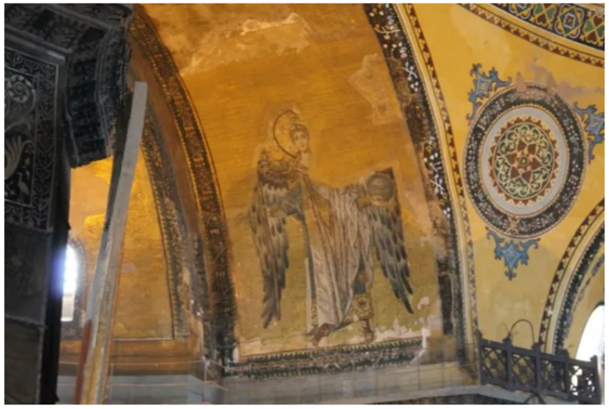 Hagia Sophia Archangels In The Sanctuary Hagia Sophia History