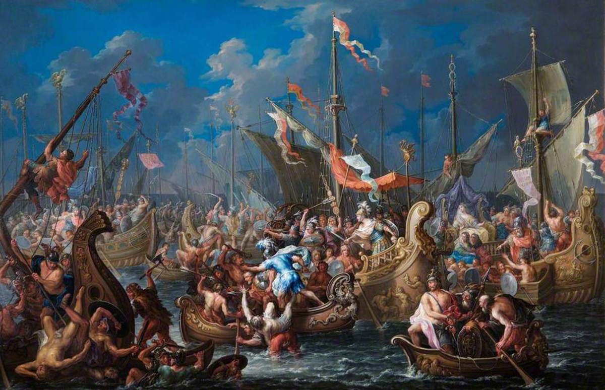 The Battle of Actium and the Beginning of the Roman Empire - HubPages