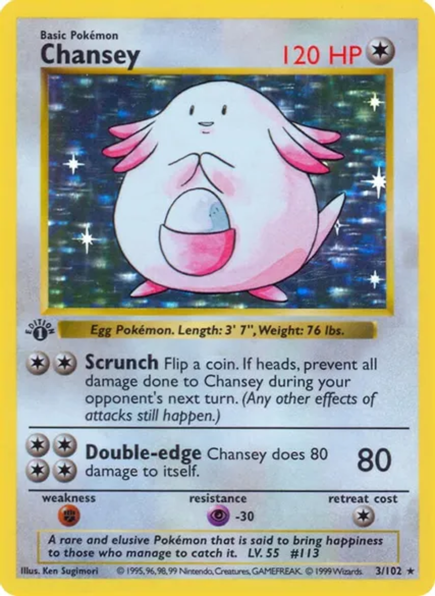 Pokémon TCG: 5 of the Rarest and Most Valuable Chansey Cards - HobbyLark