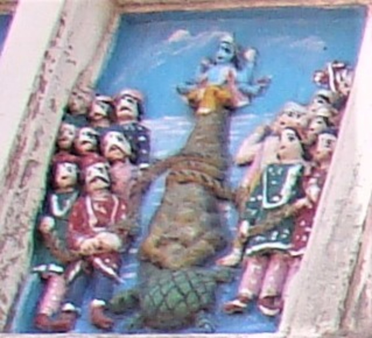 "Kurma" or the Turtle : The second Avatar of Lord Vishnu in temple ...