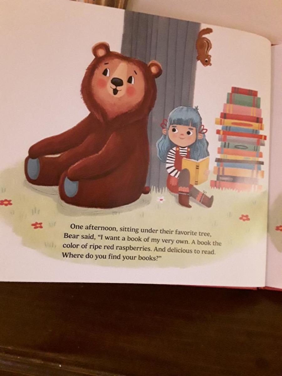 Create Your Own Book With Bear in Adorable Picture Book and Story ...