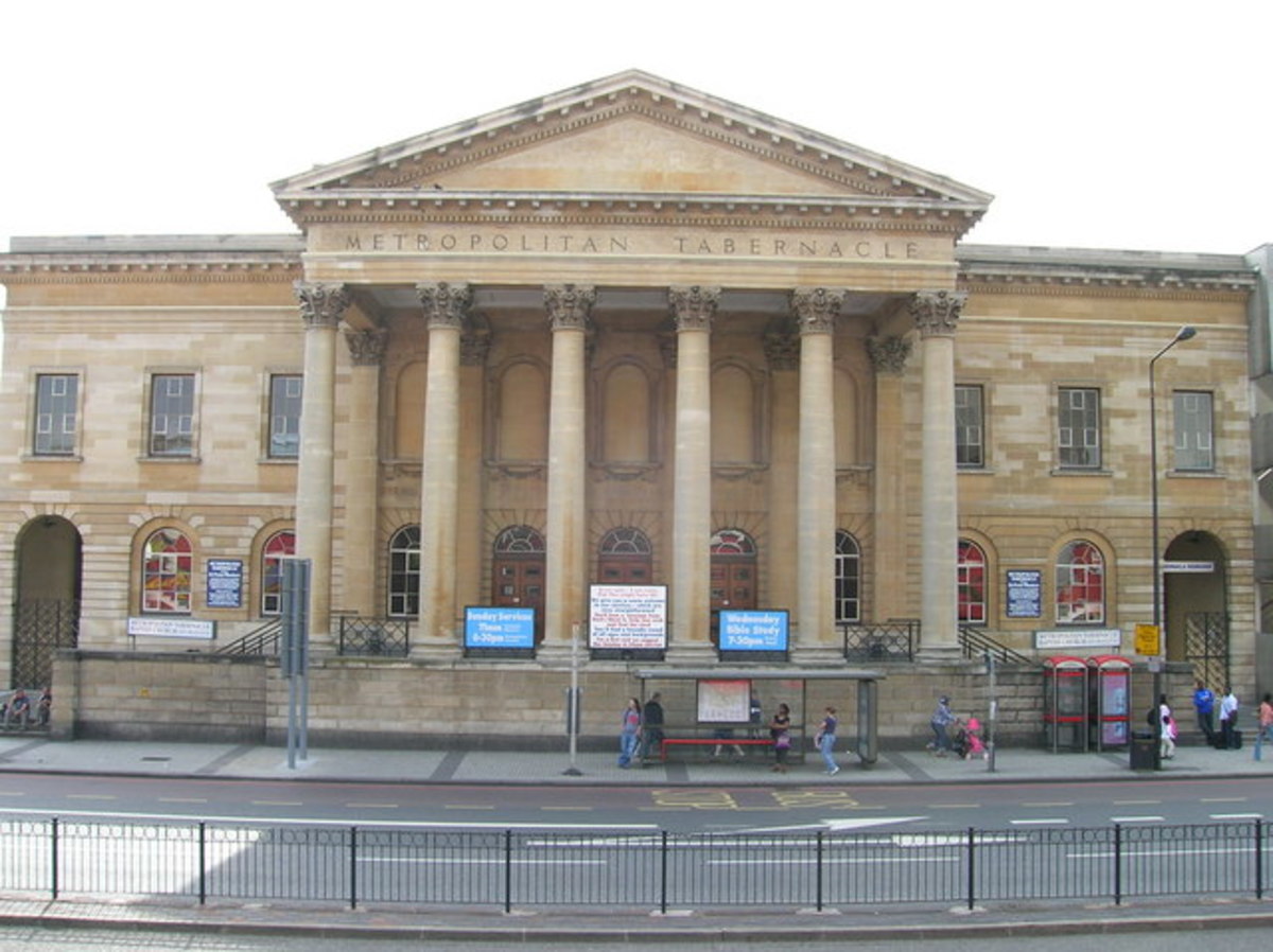 Visiting the 1861 Metropolitan (Spurgeon's) Tabernacle, Elephant and ...