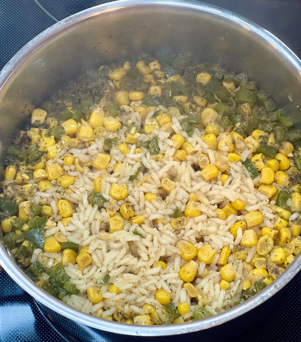 Southwest Rice With Corn and Green Chiles - HubPages