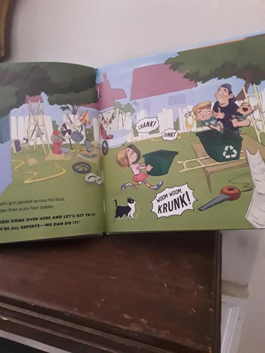 Dad and His Super-Dad Plan in a Fun Picture Book and Story for ...
