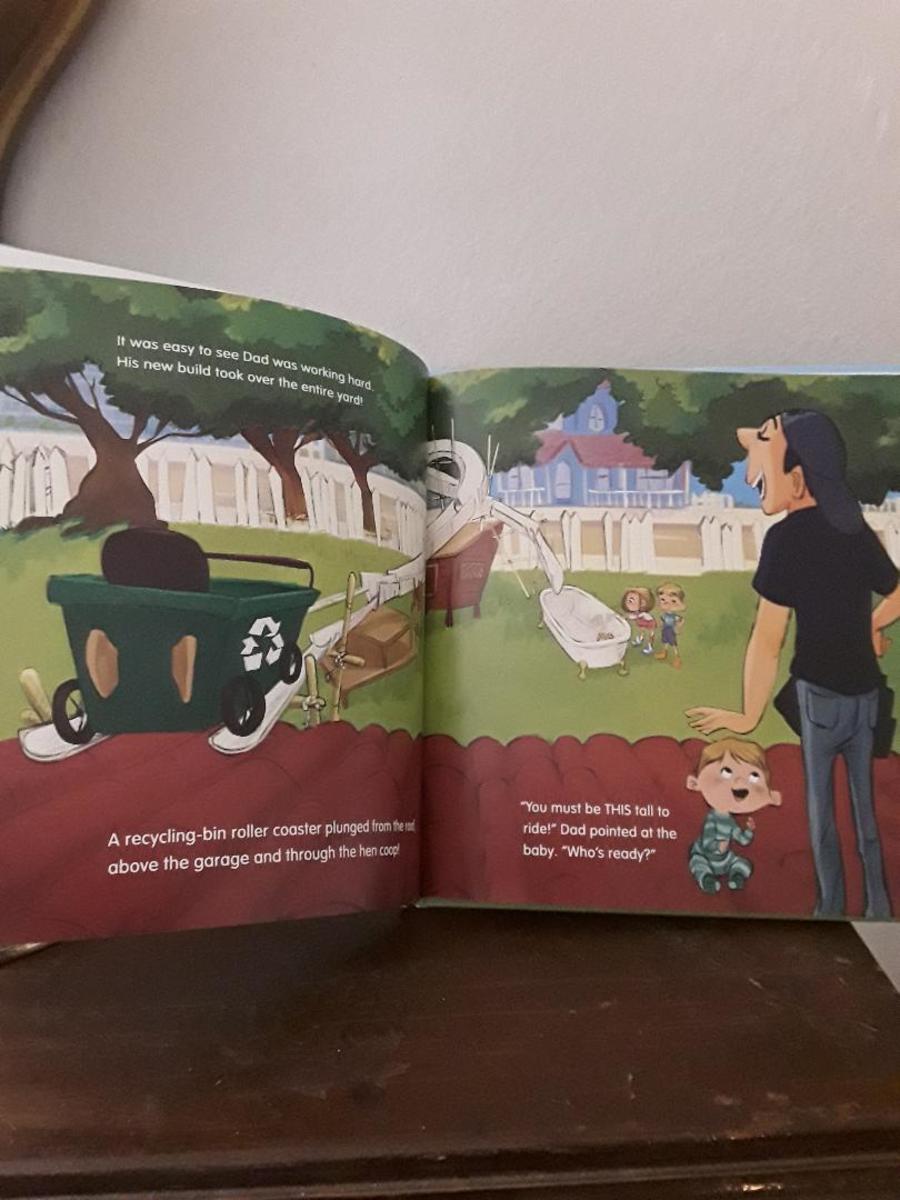 Dad and His Super-Dad Plan in a Fun Picture Book and Story for ...